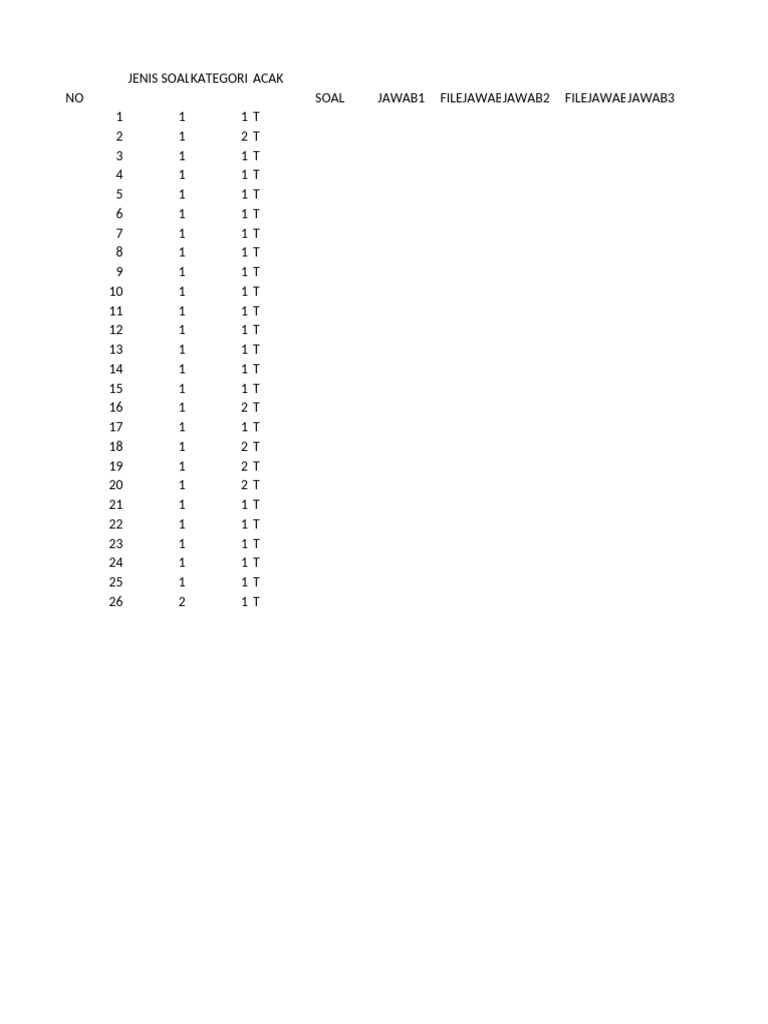 Soal BING 8 STS | PDF