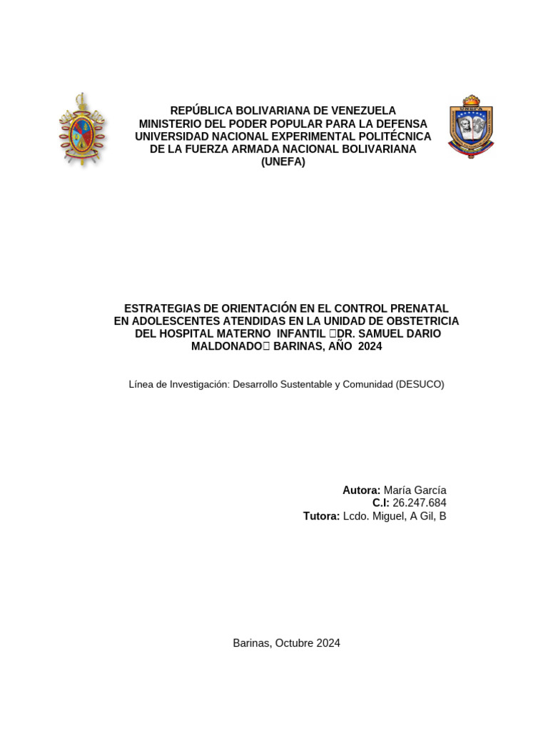 ANTEPROY EMBARZ EN ADOLESC-3 | PDF | El embarazo | Parto