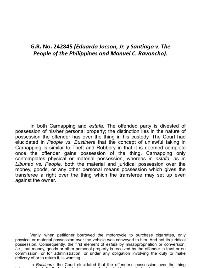 Critical Areas in Criminal Law Book 2 - Prosec Irene Medrano | PDF | Lease | Robbery