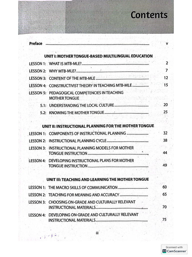 Content and Pedagogy For Mother Tongue | PDF