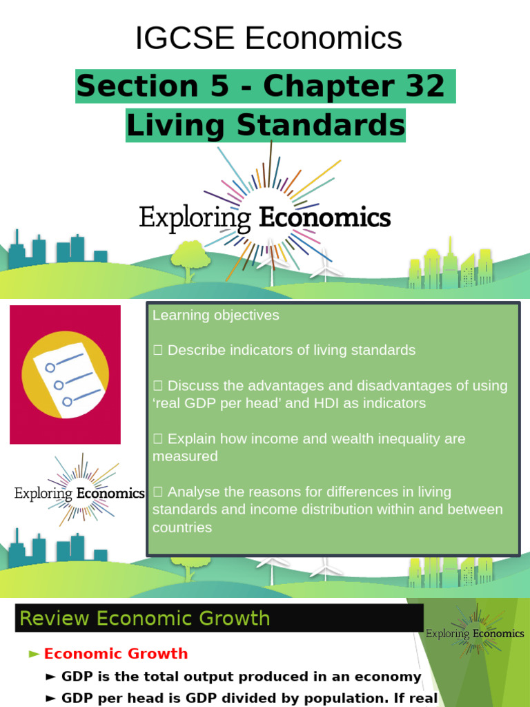 Living Standards: GDP vs. HDI Analysis | PDF | Gross Domestic Product ...