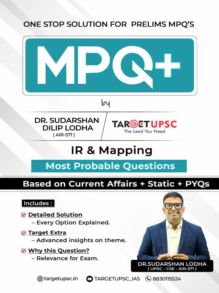 MPQ IR & Mapping TARGET UPSC | PDF | Earth Sciences