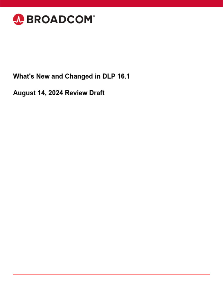 Whats New in DLP 16 - 1 (1) - 2 | PDF | Transport Layer Security | Databases