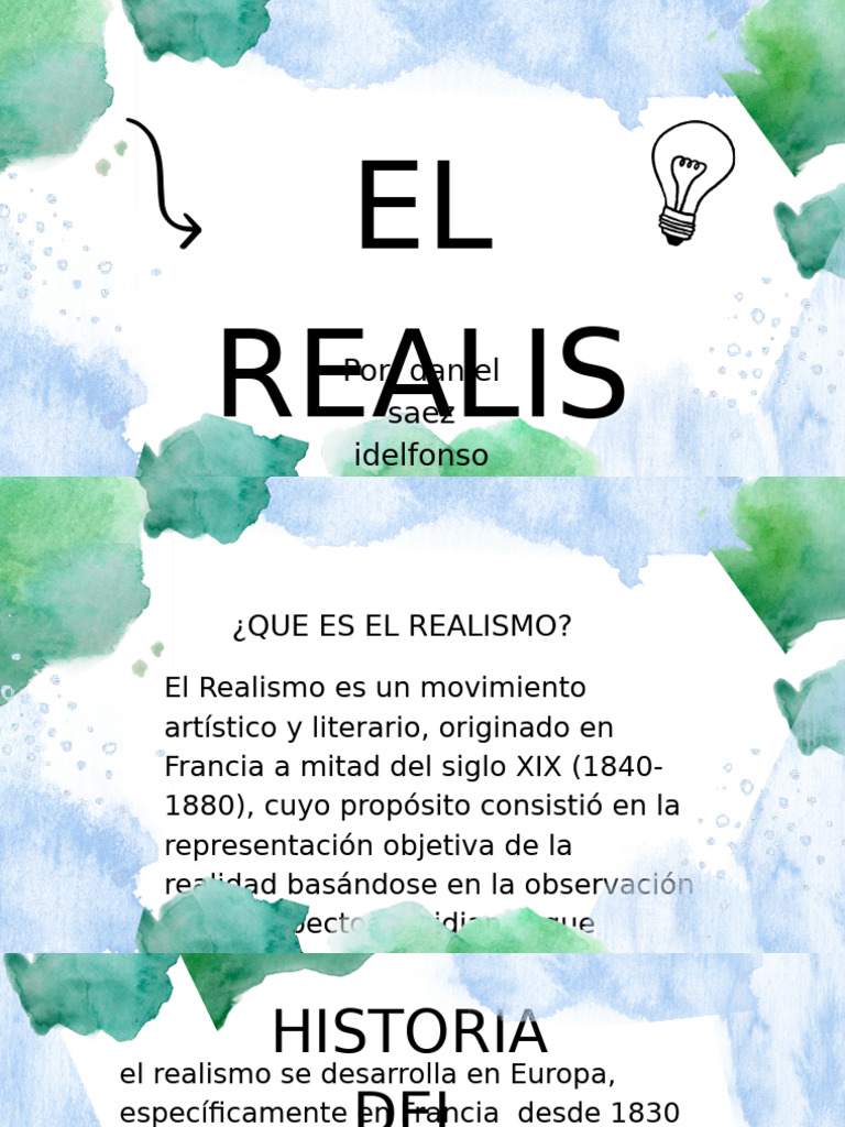 El Realismo | PDF