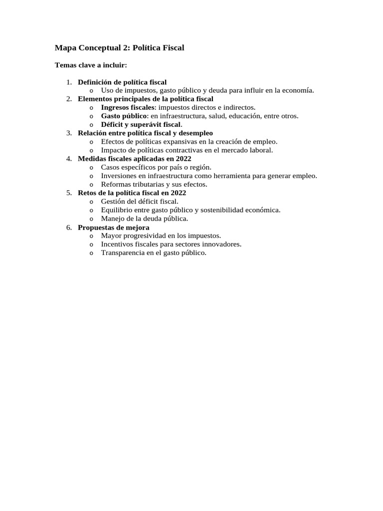 Mapa Conceptual 2 | PDF