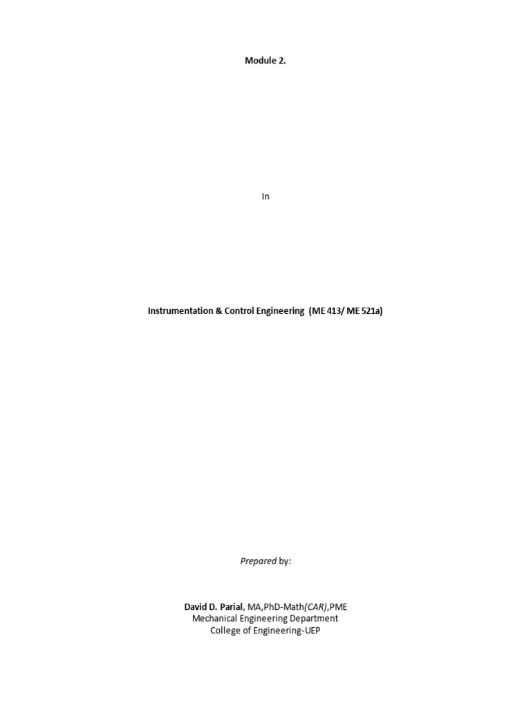 Frequency Domain Modeling in Control Systems | PDF | Laplace Transform ...