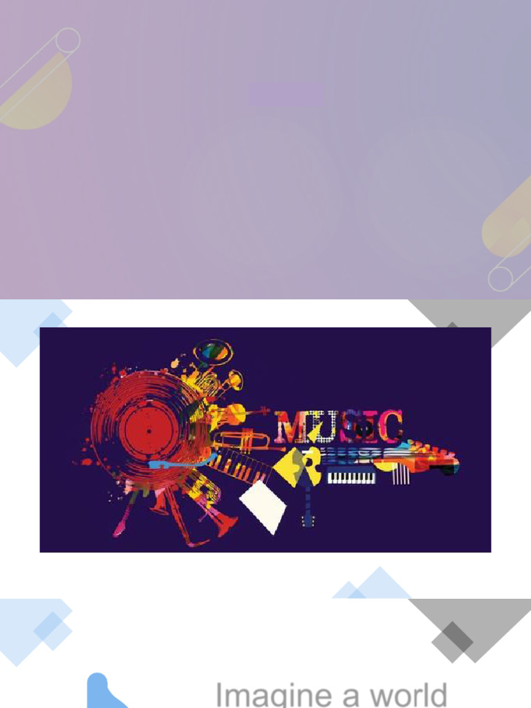 Music and Mediums of The Performing Arts | PDF | Musical Instruments ...