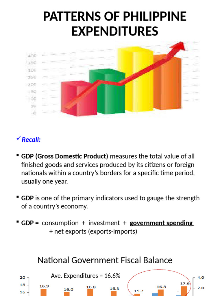 Philippine Expenditure Patterns Overview | PDF | Government Spending ...