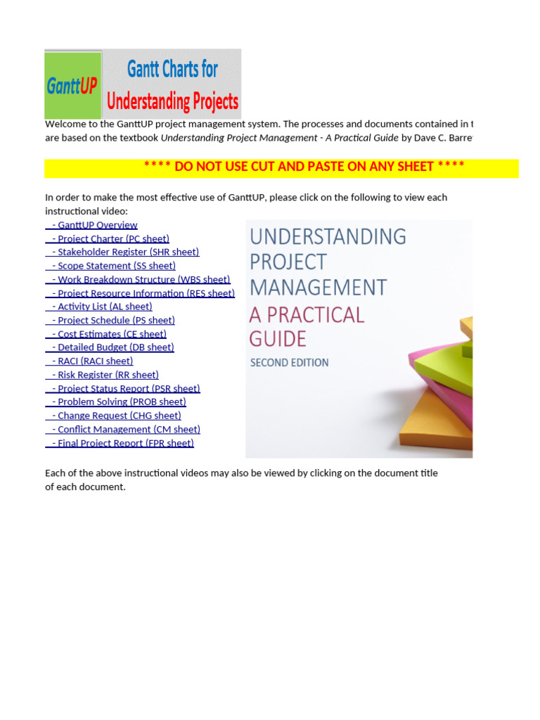 GanttUP - V3.1 - Group 8 - Project Management Assignment | PDF | Project Management | Business