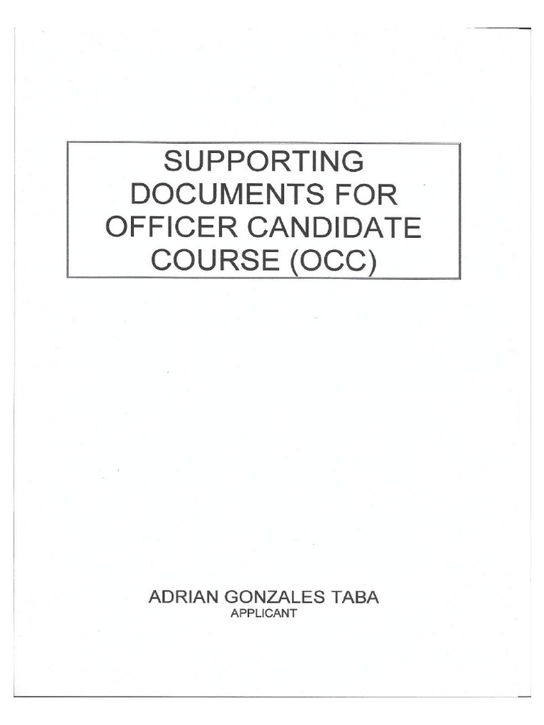Taba Adrian Occ | PDF