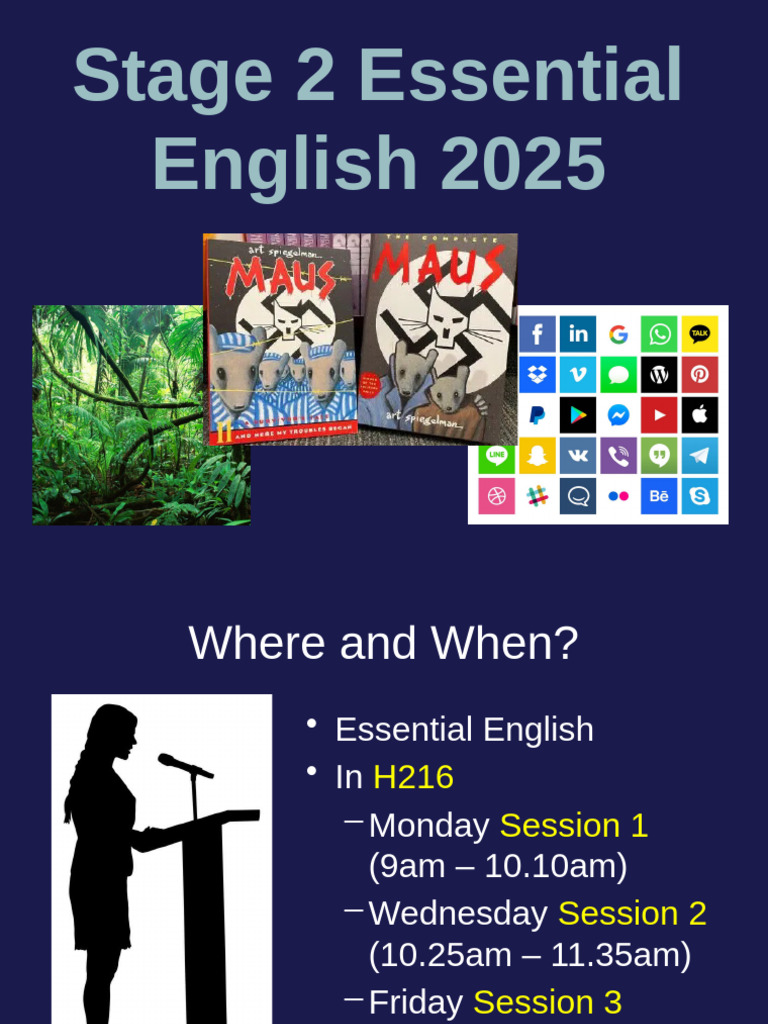 Essential English Stage 2 Overview and Performance Standards 2025 | PDF ...