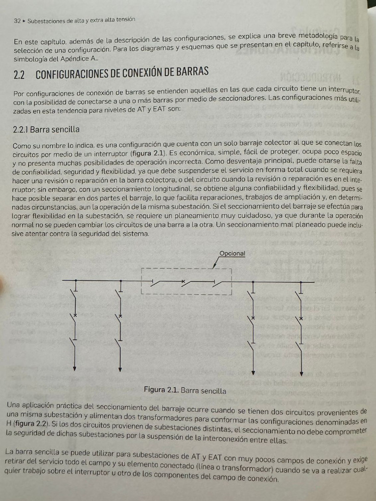 Subestaciones Configuraciones de Barra | PDF