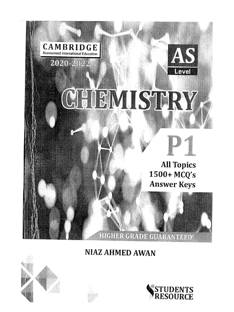 Chemistry P1 Topicals AS Level | PDF
