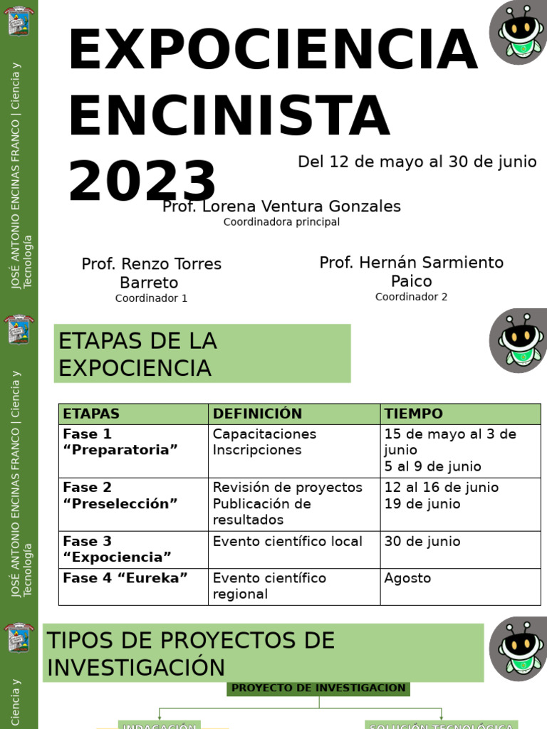 Capacitación 1 - Expociencia | PDF | Science
