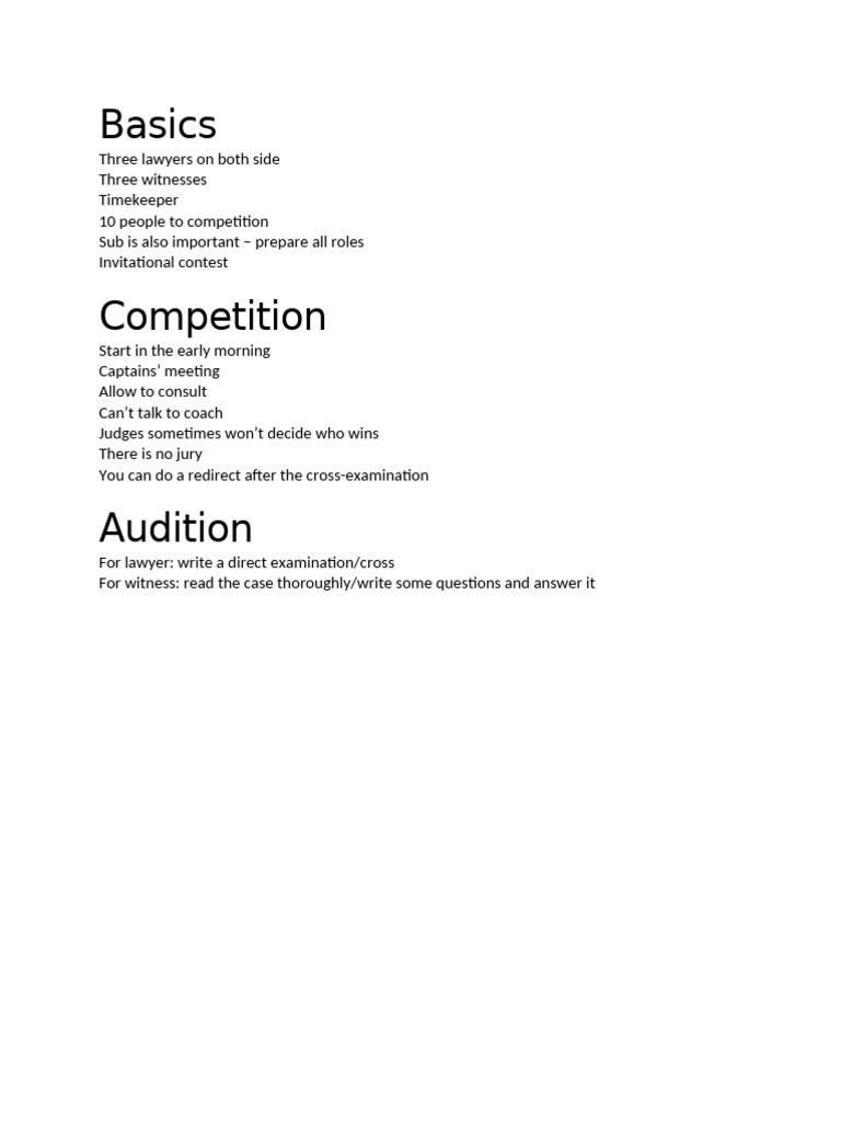Mock Trial | PDF