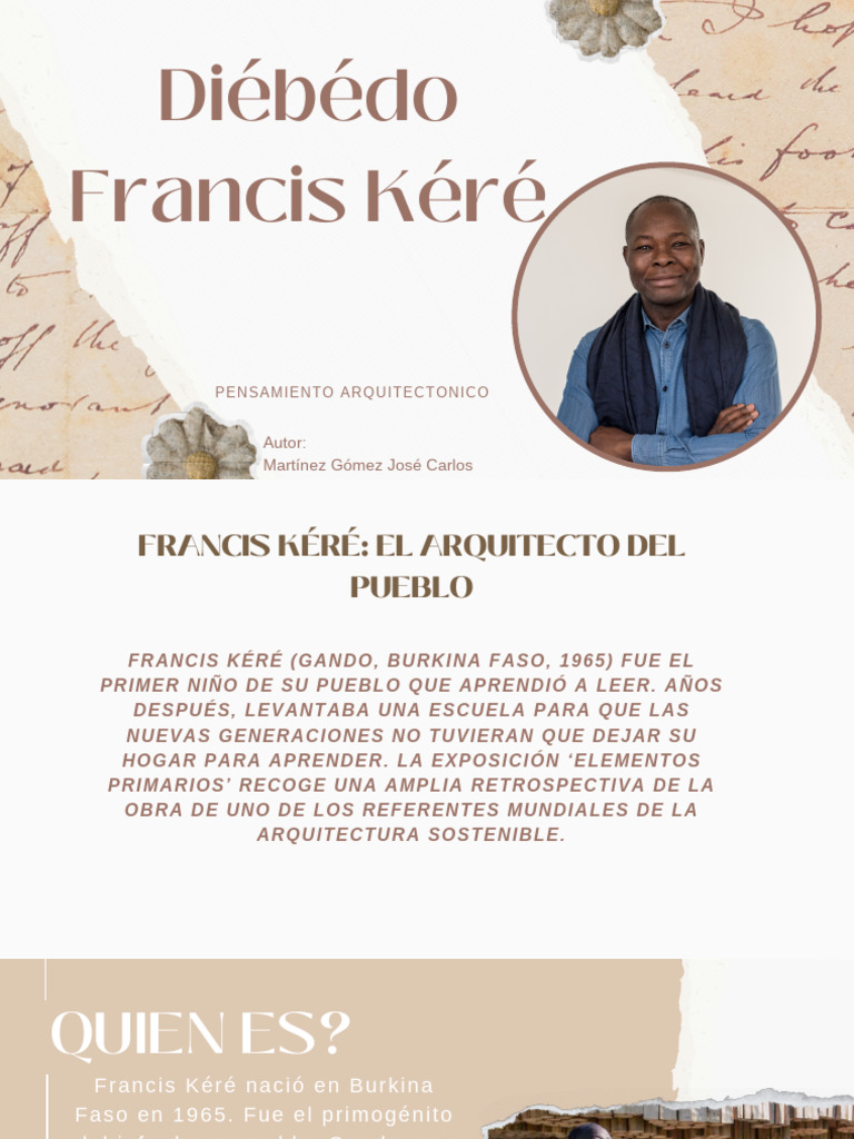 Francis Kéré | PDF