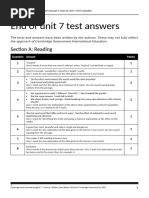 LS English 7 Unit 2 Test | PDF