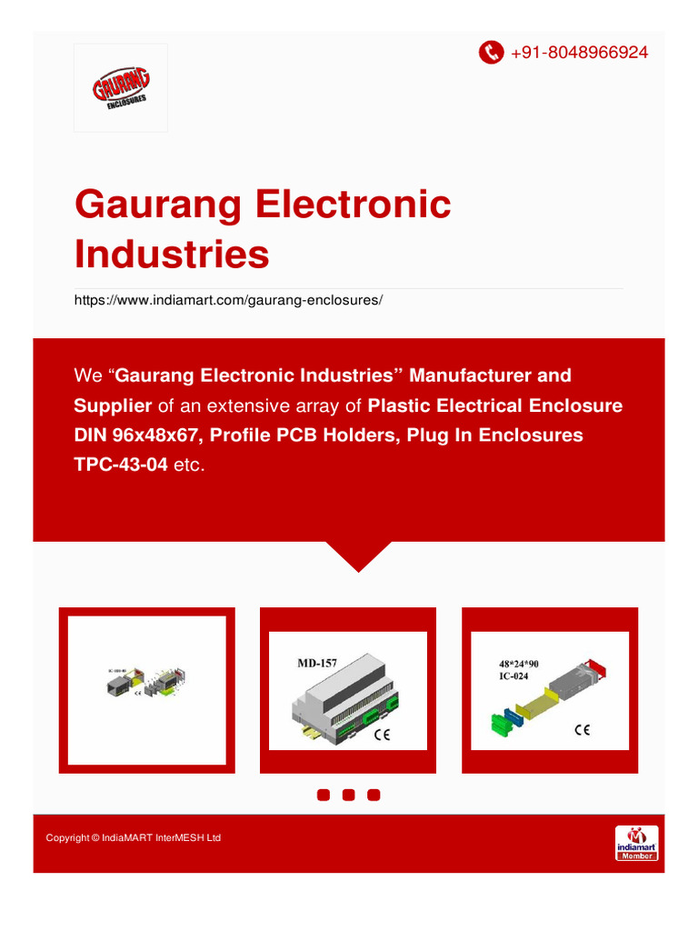 gaurang-electronic-industries | PDF | Electrical Connector | Electrical Engineering