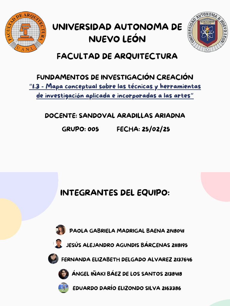 1.3 - Mapa Conceptual Sobre Las Técnicas y Herramientas de Investigación Aplicada e Incorporadas ...