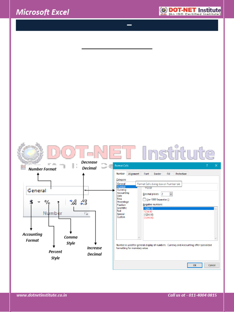Ms Excel Lesson 3 Home Toolbar | PDF | Microsoft Excel | Software