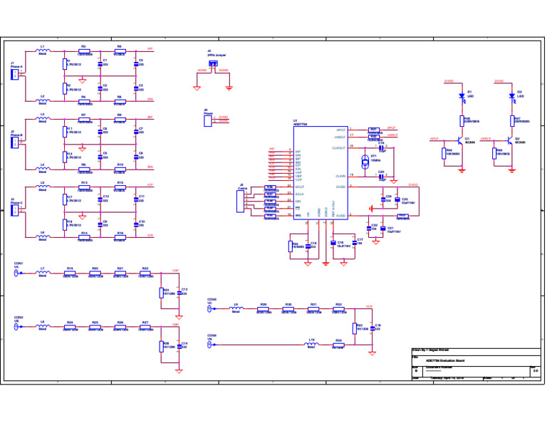 ADE7758-Evaluation-Board | PDF
