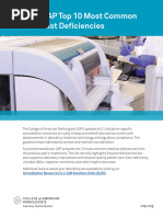 CAP Accreditation Checklists 2023 | PDF | Pathology | Cytopathology