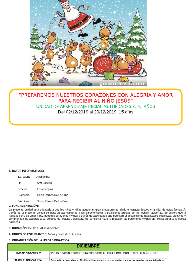 Unidad Didáctica: Navidad y Valores | PDF | Amor | Inteligencia artificial