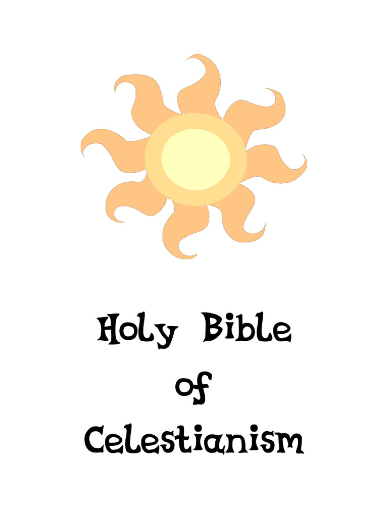 The Holy Bible of Celestianism - EN (MLP) | PDF