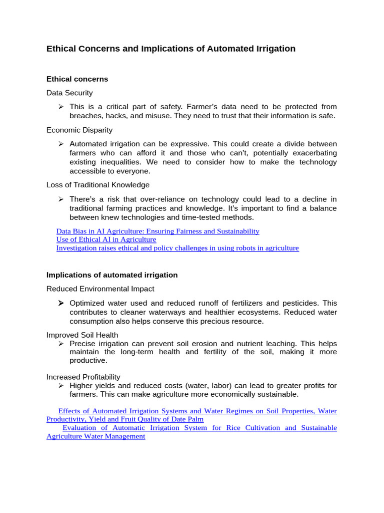 Ethical Concerns | PDF