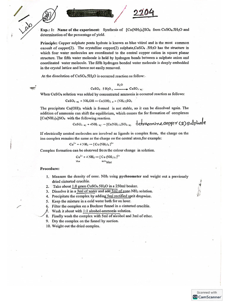 2204 Lab Manual | PDF