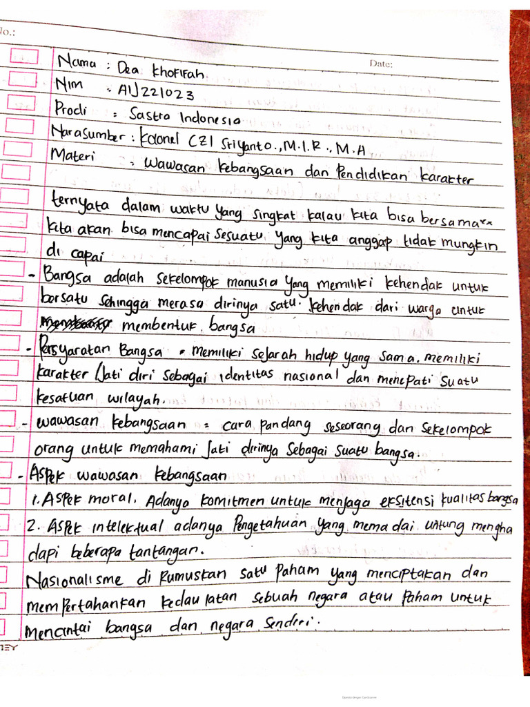 Resume Materi 3 | PDF