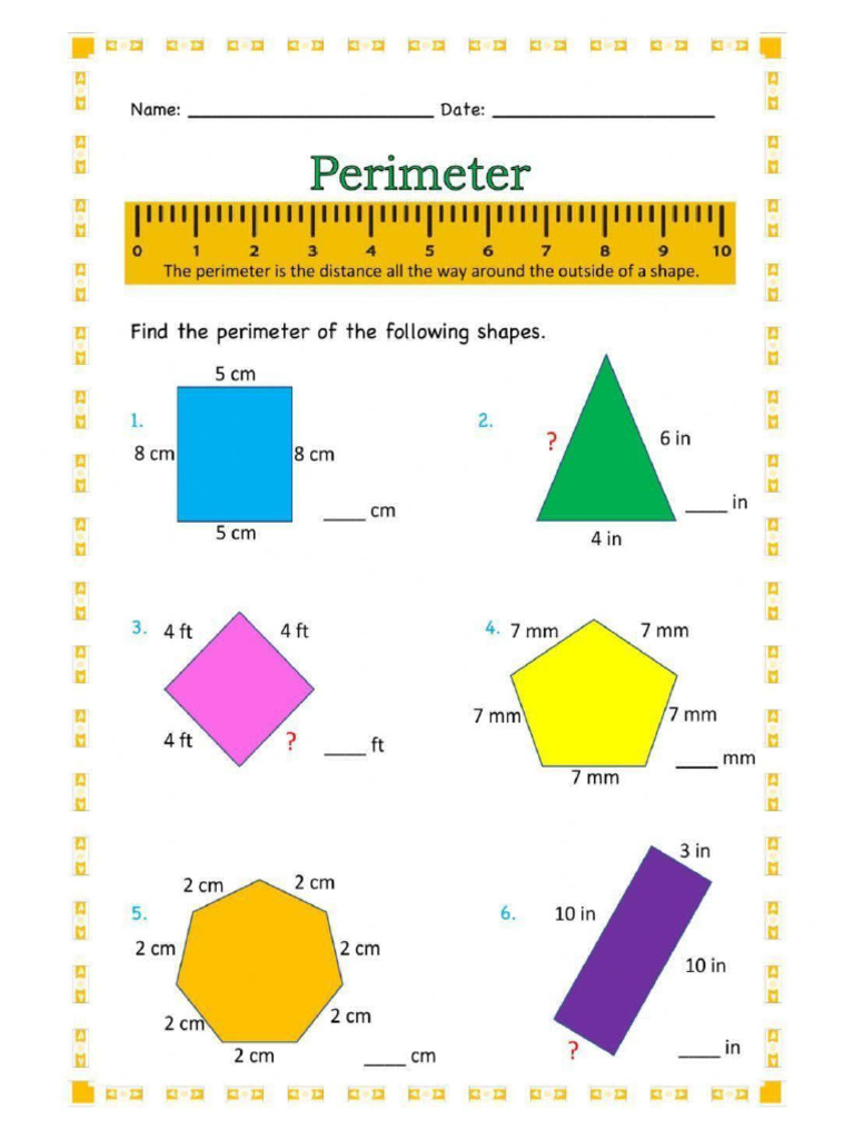 Perimeter 2D Shape | PDF