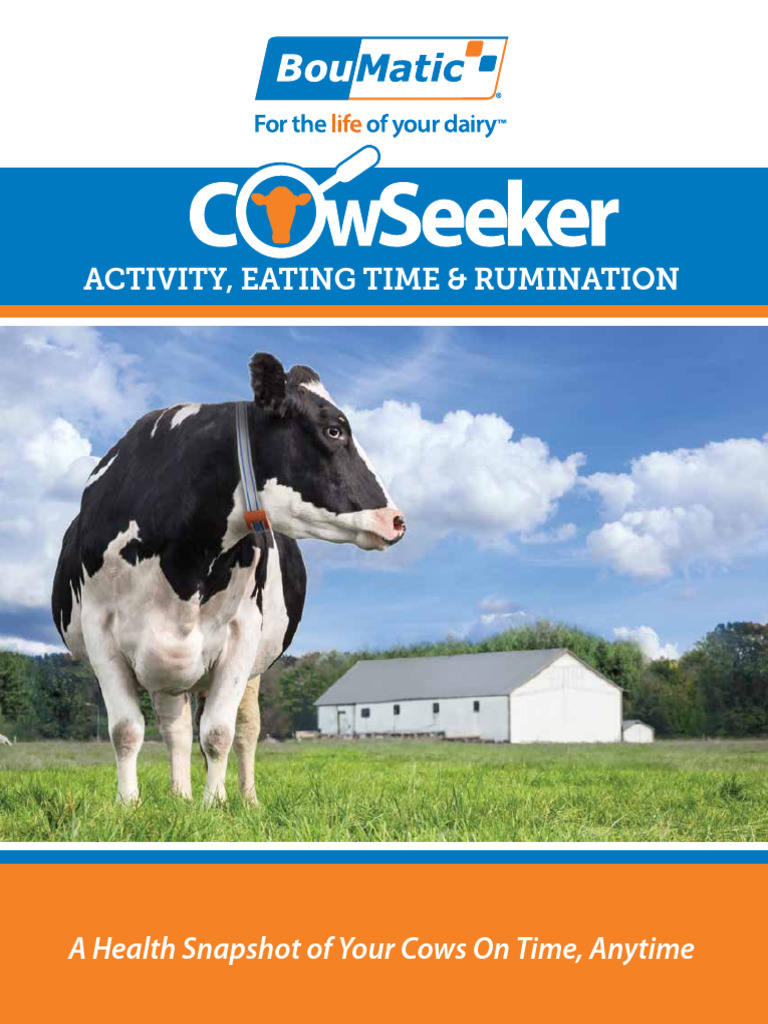 CowSeeker Brochure FINAL WEB | PDF | Dairy | Dairy Farming