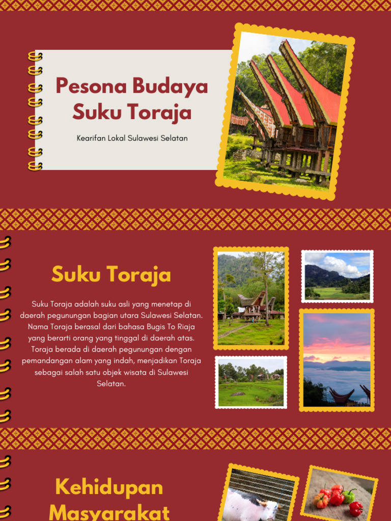 Kearifan Lokal Suku Toraja | PDF