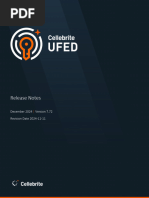 UFED Released Notes 7.72 and 7.70 | PDF