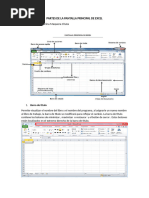 Partes Clave de la Interfaz de Excel | PDF | Microsoft Excel | Hoja de ...