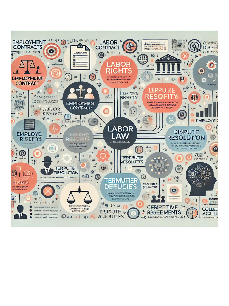 Mind Maps Labor Law Modern | PDF