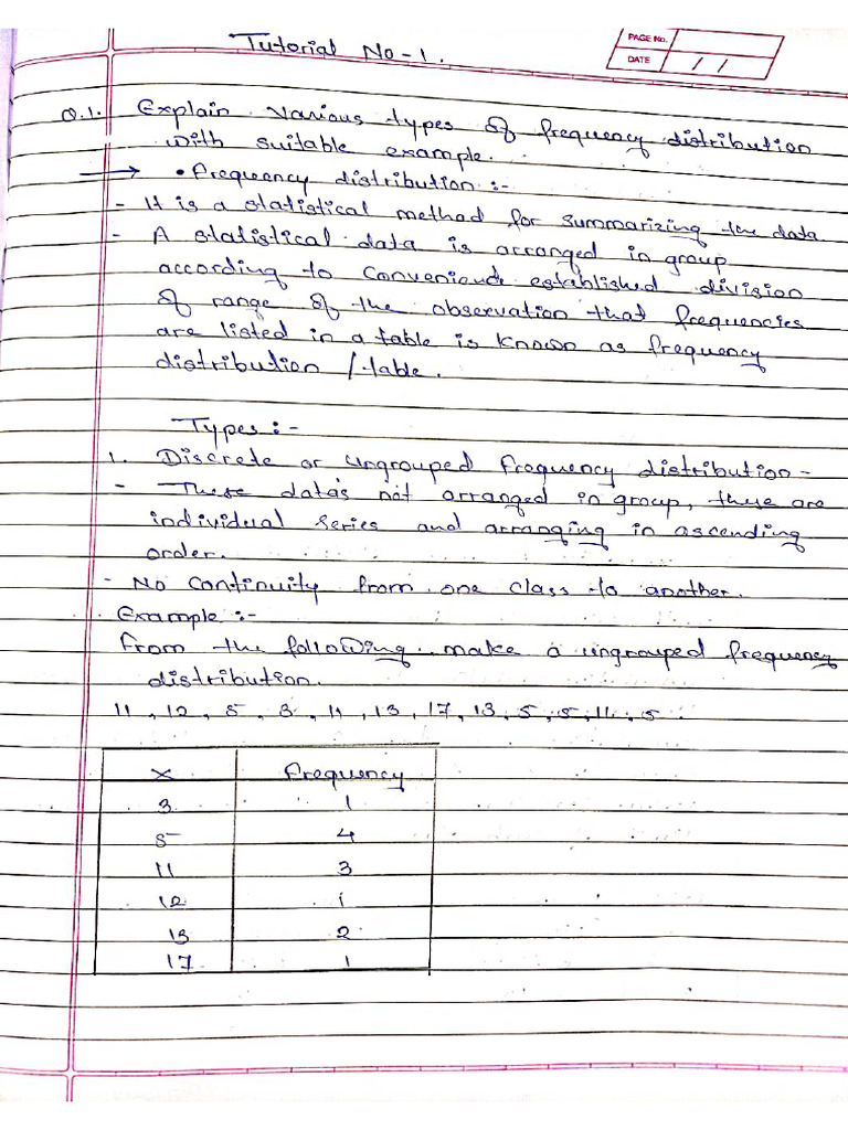 BRM Tutorial 1-8 | PDF
