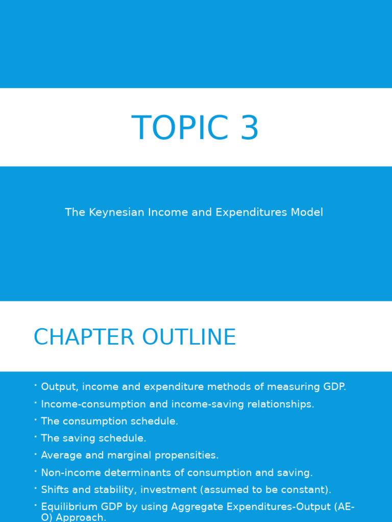 Expenditures-Output Approach in GDP | PDF | Consumption (Economics ...