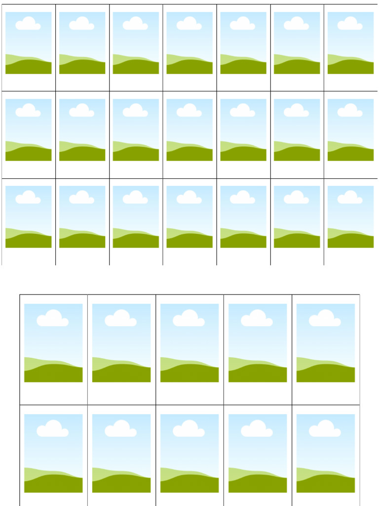 Instax Template Landscape | PDF