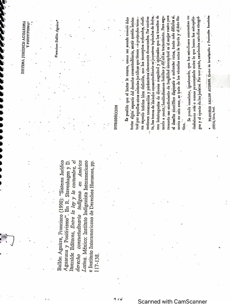 Sistema Jurídico Aguaruna y Positivismo-Part-1!1!10!1!8 | PDF
