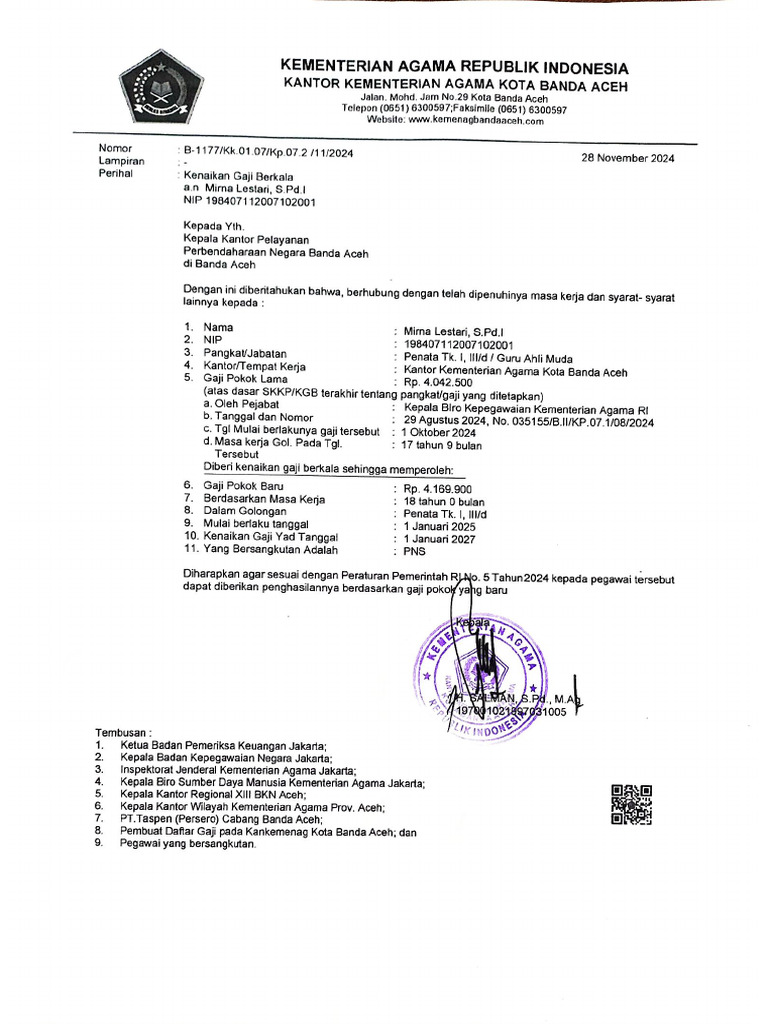 KGB 1 Januari 2025 | PDF