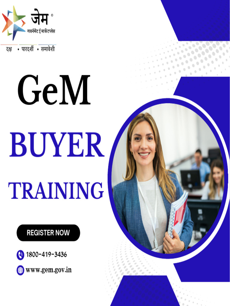 GeM - Video Training Guides | PDF
