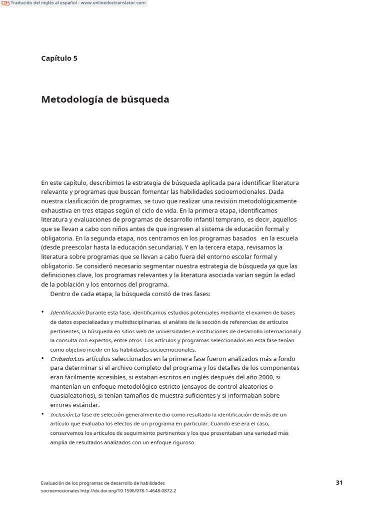 5 Busqueda Metodologica - En.es | PDF | Sicología | Ciencias del comportamiento