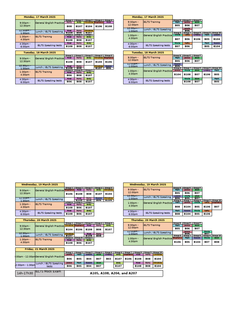 VJ BT1 SpeakEasy 17-21 Mar 2025 - Students 2 | PDF | Evaluation Methods | Vocational Education