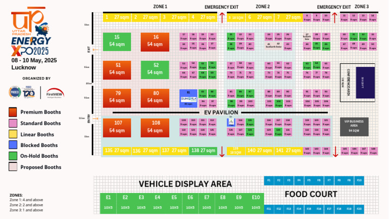Uttar Pradesh EV Pavilion 2025 Layout | PDF | Chess | Chess Theory