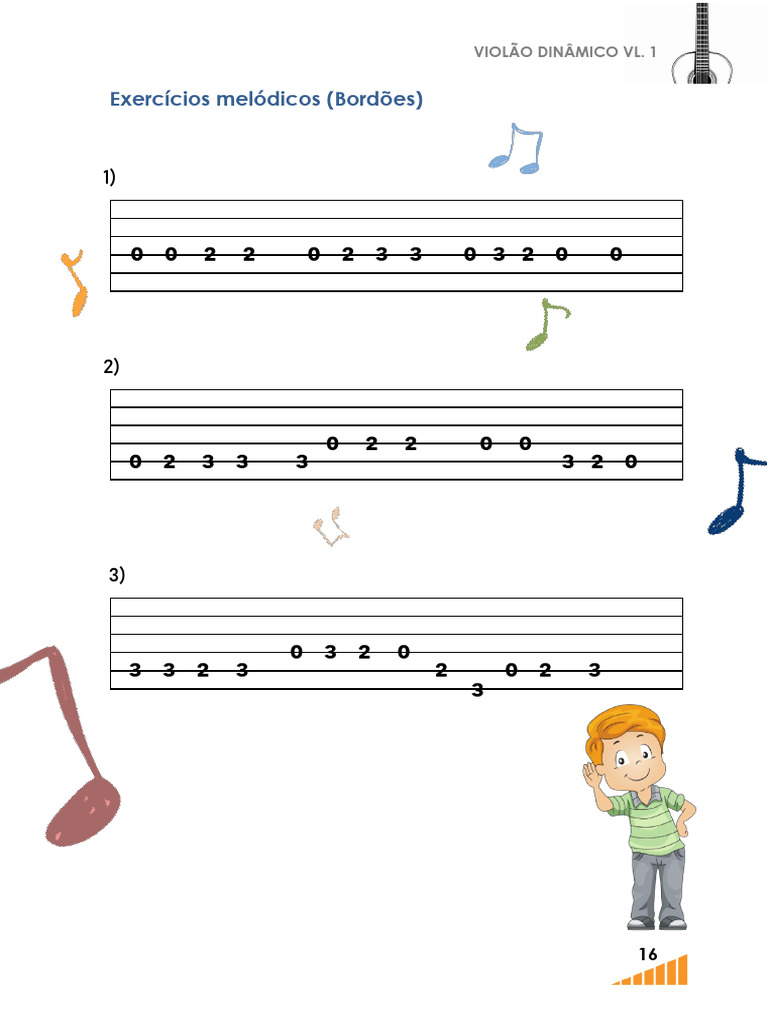 Exercicios Básicos Bordões | PDF