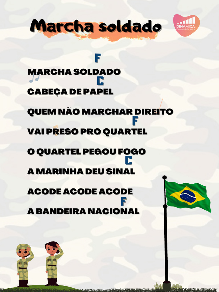 Marcha Soldado - Ukulele | PDF