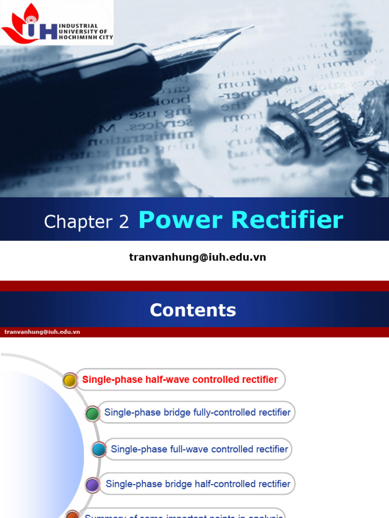 Single-Phase Controlled Rectifiers Guide | PDF | Rectifier | Power ...