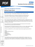 DPS Refund Claim Form Instructions | PDF | Receipt | Pharmacy